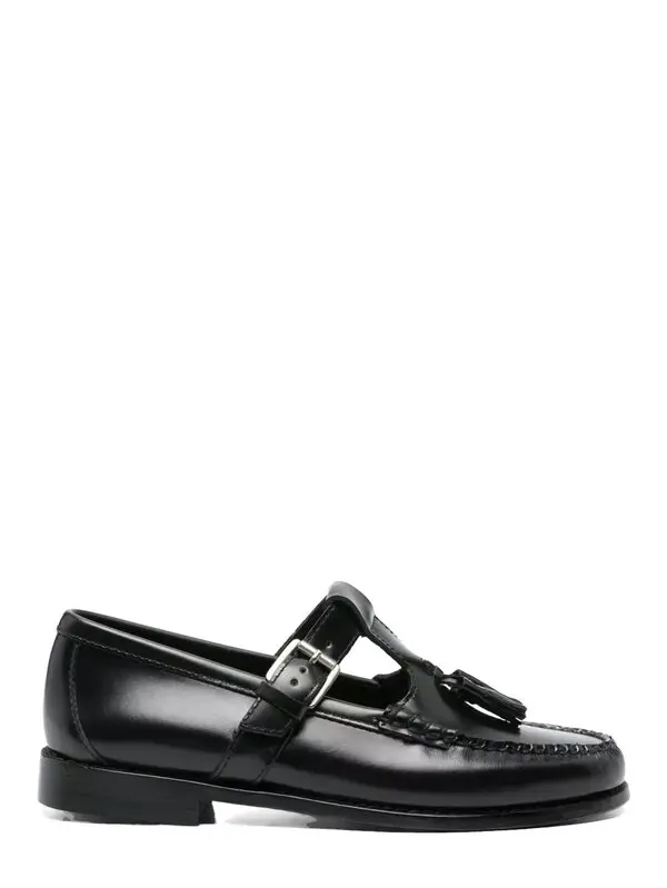 G.H.BASS Leather Brogues - Black