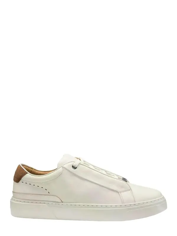 BOSS Leather Low-top Sneakers - Neutrals