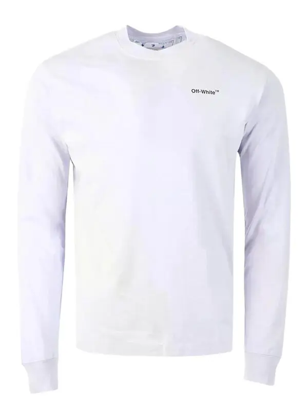 Off-White Caravaggio Arrow Long-sleeves T-shirt - Purple