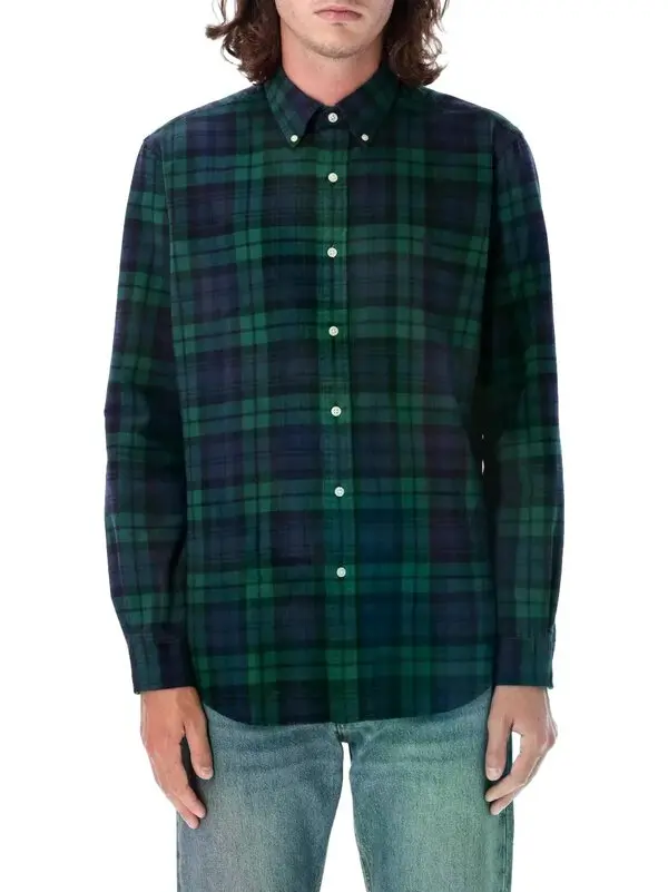 Polo Ralph Lauren Plaid-pattern Shirt - Blue