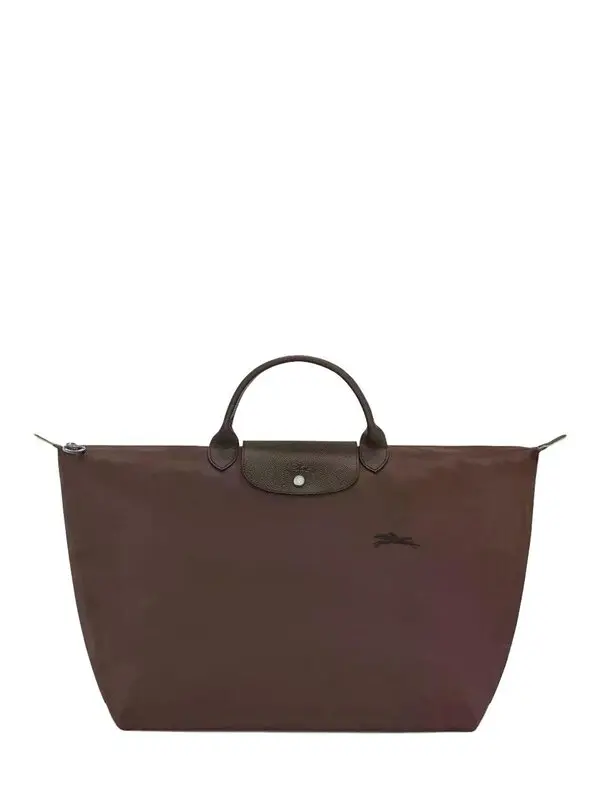 Longchamp Large Le Pliage Green Tote - Brown