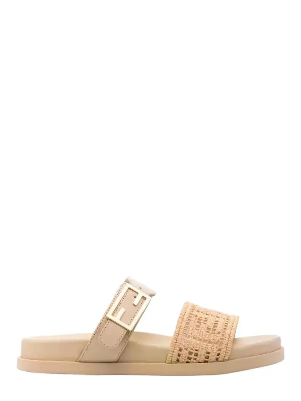 Fendi Feel Sandals - Neutrals
