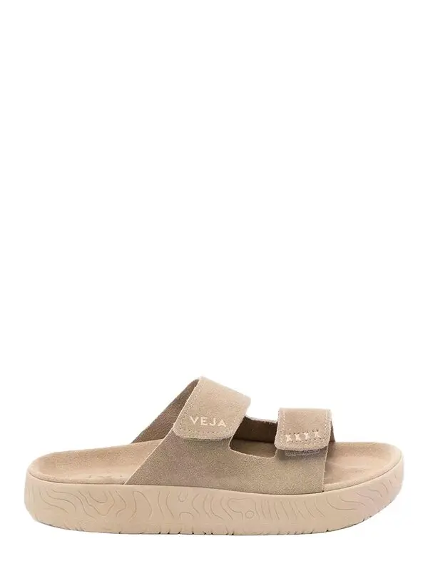 VEJA Touch-strap Platform Sandals - Neutrals