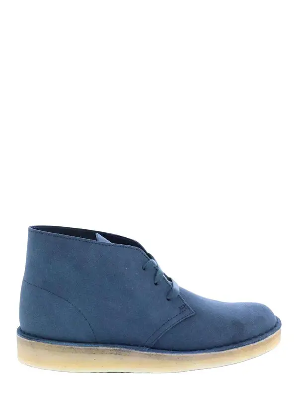 Clarks Suede Desert Boots - Blue