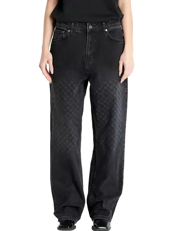 DAILY PAPER Amba Monogram Jeans - Black