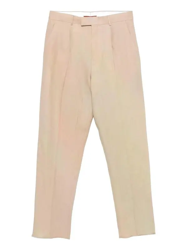 Zegna Linen Trousers - Neutrals