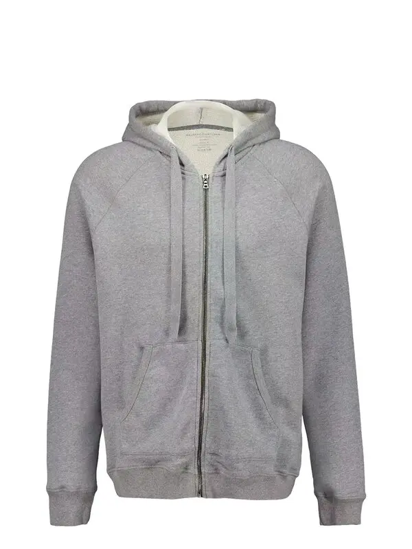 Majestic Filatures Hooded Cotton Sweatshirt - Grey