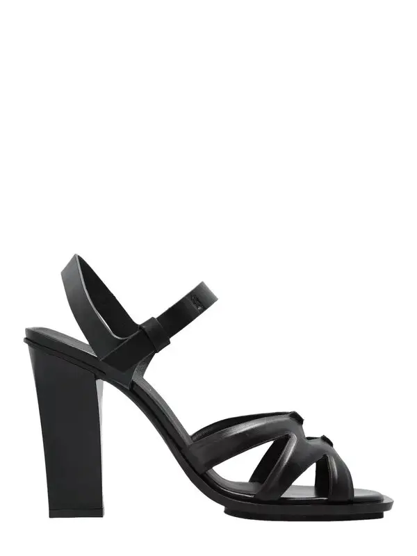 Max Mara 120mm High Heel Sandals - Black