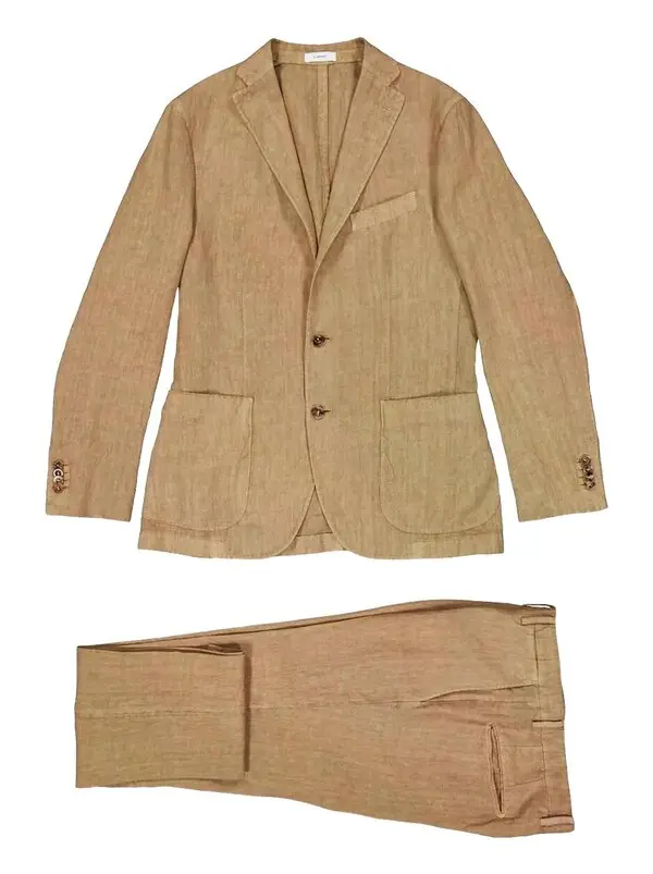 Boglioli Single-breasted Suit - Brown