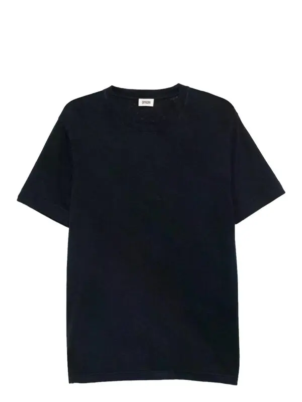 DRYKORN Linen-blend T-shirt - Blue