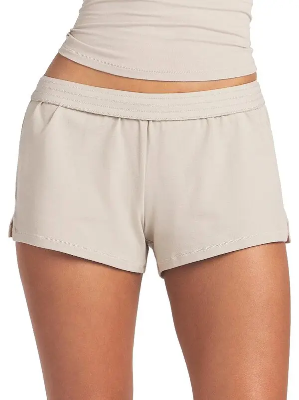 SKIMS Cotton Jersey Shorts - Stone