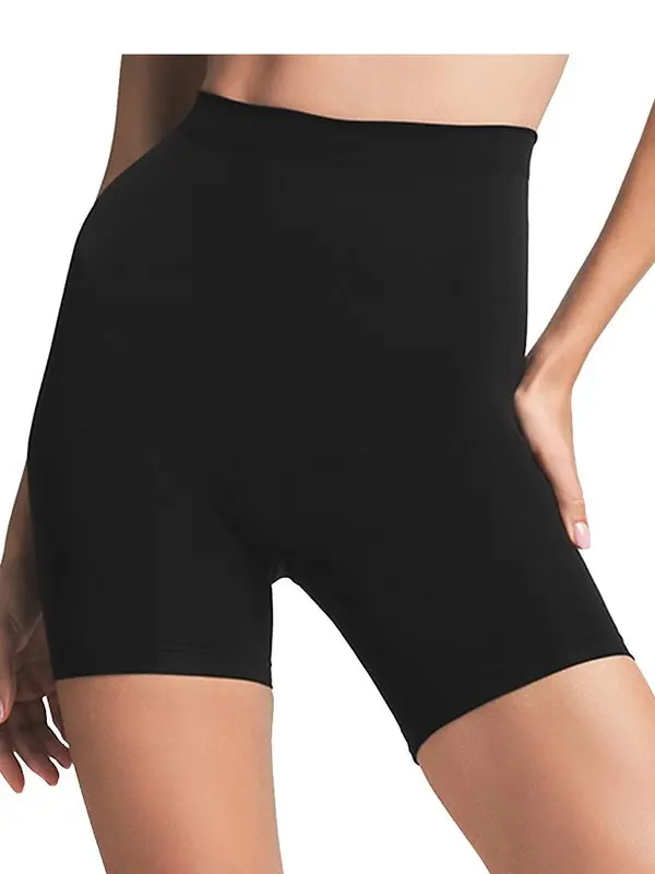 SKIMS Seamless Sculpt Mid Thigh Shorts - Onyx