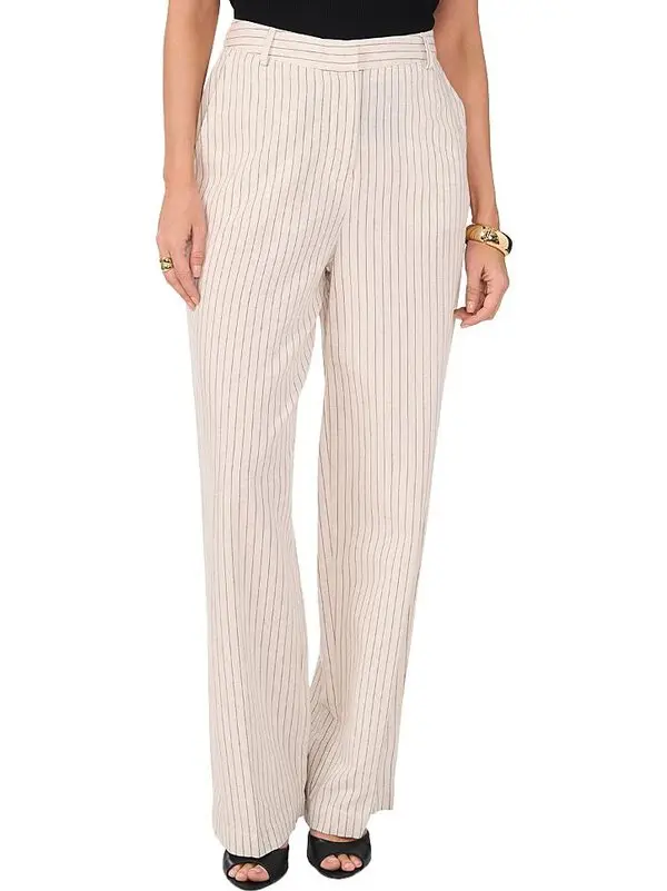 Vince Camuto Wide Leg Pants - Almond