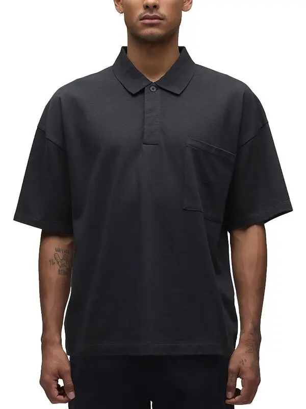Hudson Jeans Heavyweight Polo Shirt - Nights