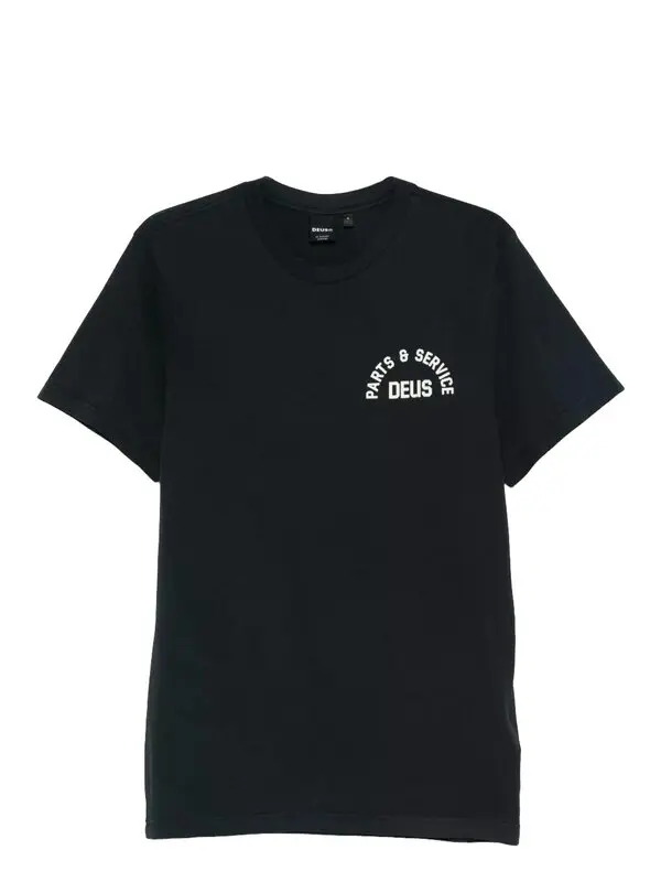 Deus Ex Machina Logo-print T-shirt - Black