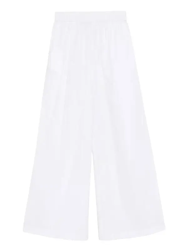 Patrizia Pepe Palazzo Pants - White