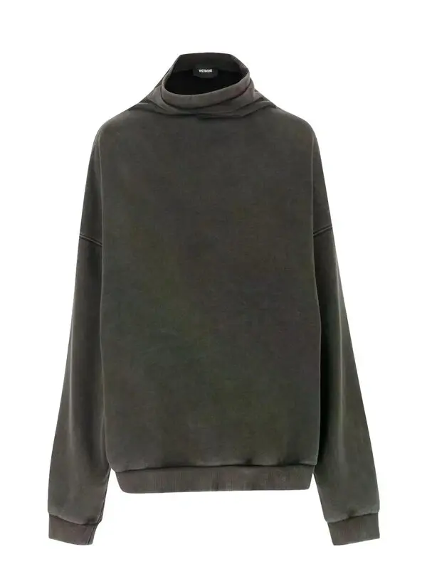 We11Done High-neck Sweatshirt - Grey