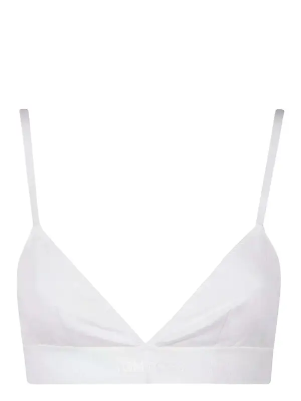 TOM FORD Stretch-design Bra - White