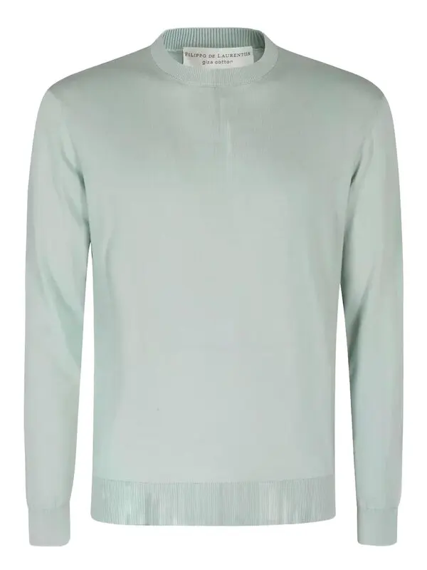 FILIPPO DE LAURENTIIS Crew-neck Sweater - Green