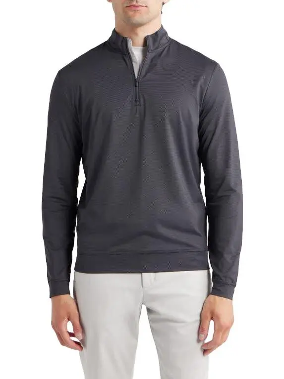 Johnnie-o Jamie Quarter Zip - Black Seal