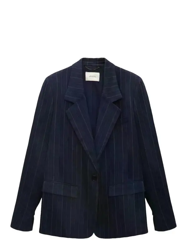 Dorothee Schumacher Tailored Pinstripe Blazer - Blue