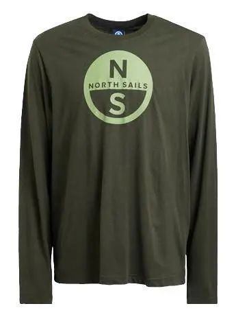 NORTH SAILS T-shirt Deep Teal Size Cotton - Green