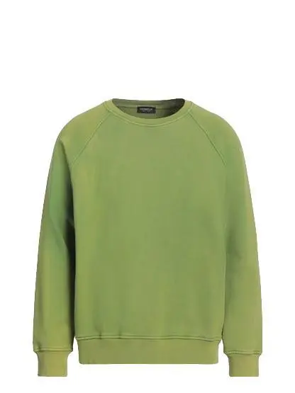 DONDUP Cotton-blend French Terry Sweatshirt - Green
