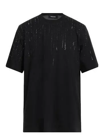 Dsquared2 T-shirt Size Cotton, Glass - Black