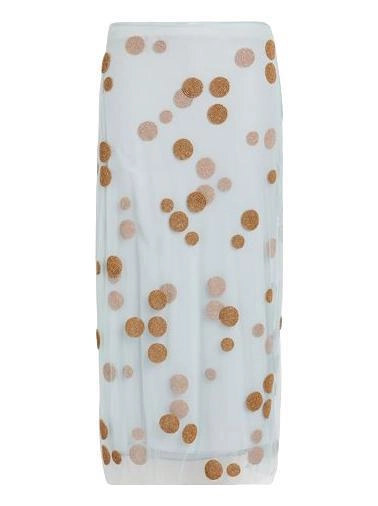 Fendi Midi Pencil Skirt - Blue