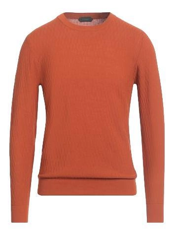 ZANONE Sweater - Rust
