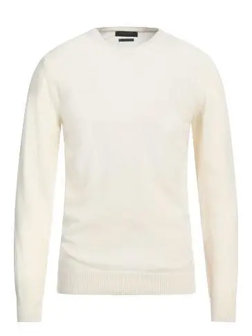 DANIELE FIESOLI Sweater In Merino Wool And Cashmere - White