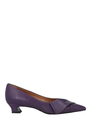 OVYE Leather Pumps - Purple