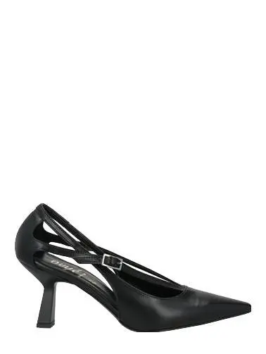 OVYE Pumps In Coated Fabric - Black