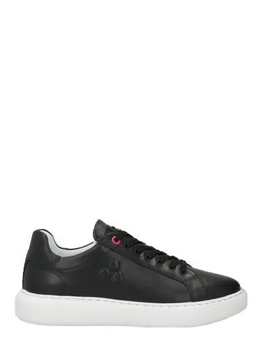 Peuterey Leather Low-top Sneakers - Black