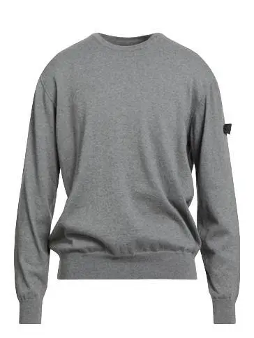Peuterey Cotton And Wool Sweater - Grey