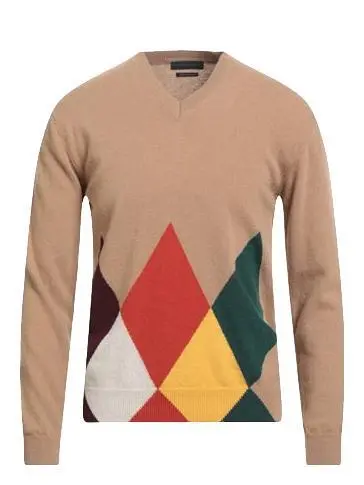 DANIELE FIESOLI Sweater In Merino Wool And Cashmere - Beige