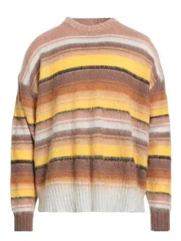 ROBERTO COLLINA Multicolor Striped Sweater - Pink
