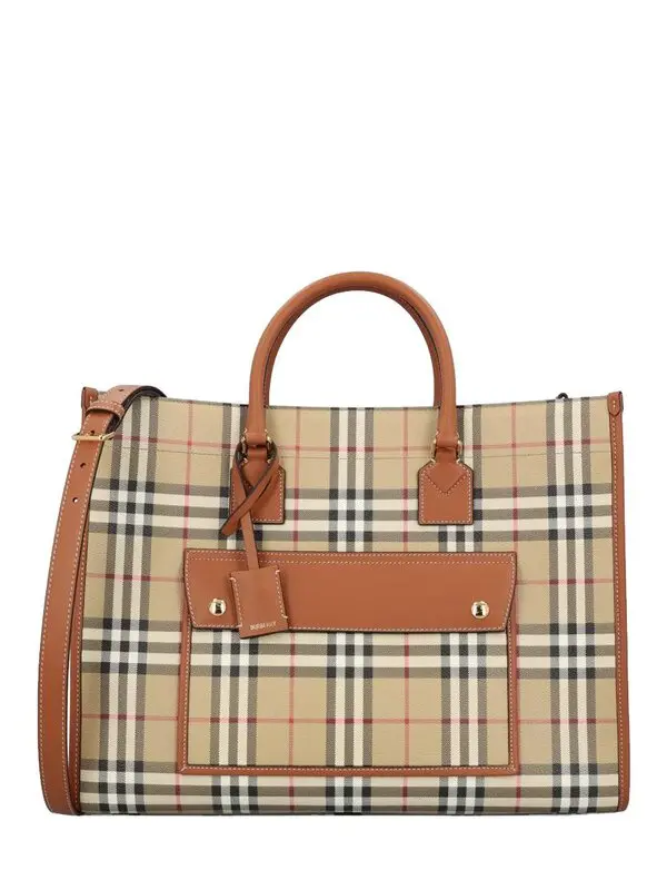Burberry Tote - Brown