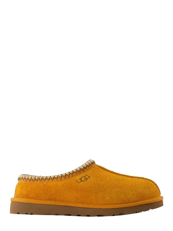 UGG Tasman Shaggy Suede Mules - Orange