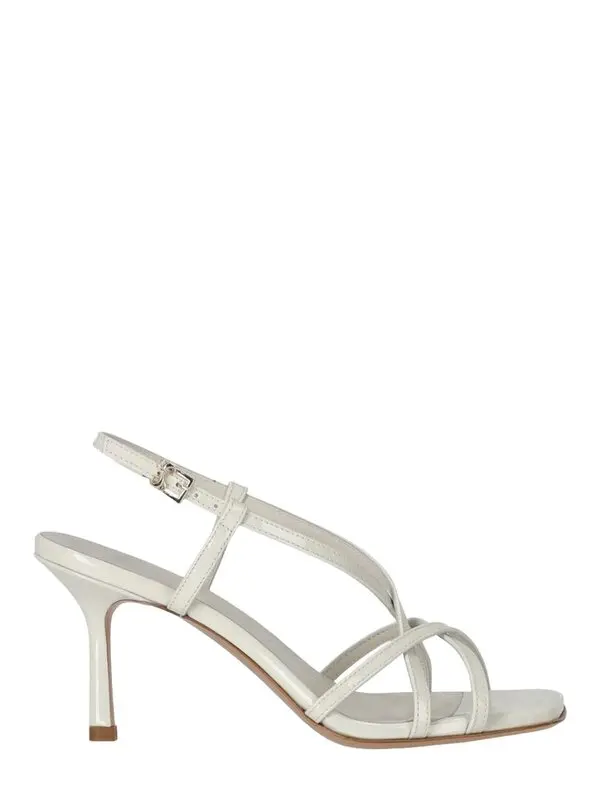SERGIO LEVANTESI Ilenia Heeled Sandal - White