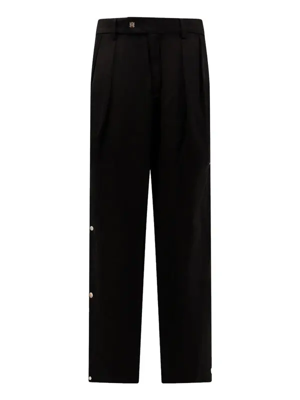 Amiri Metal Monogram Trousers - Black