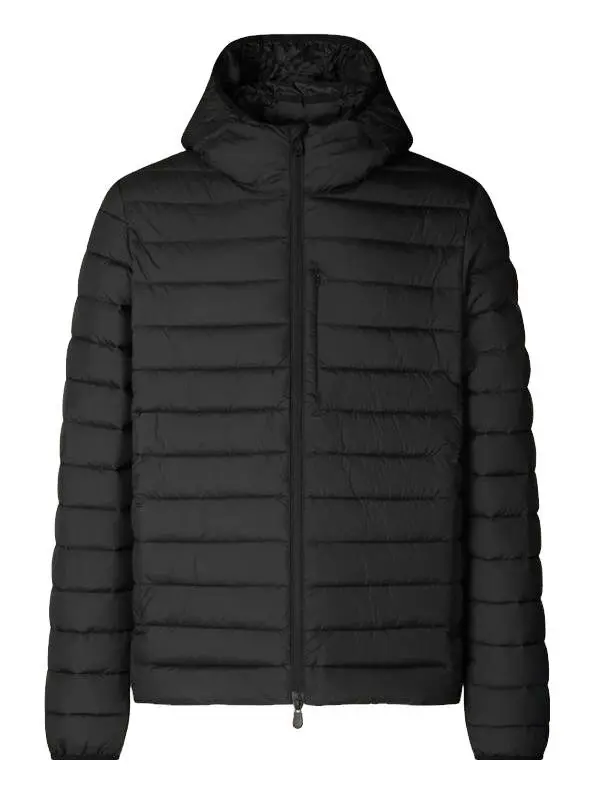 SAVE THE DUCK Juncus Puffer Jacket - Black