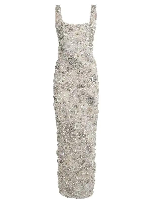 Rachel Gilbert Embellished Francesca Gown - Ivory