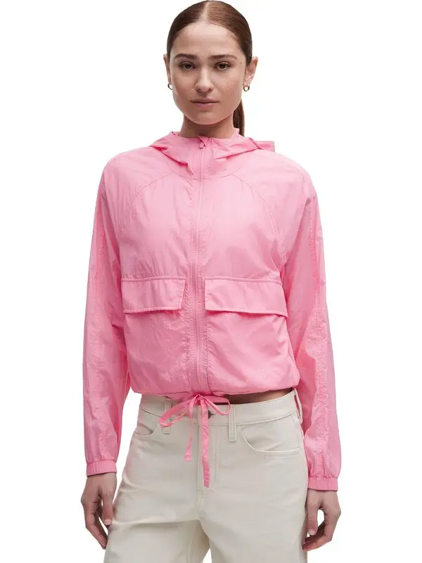 Lululemon Hood-lite Relaxed-fit Jacket - Candy Cloud