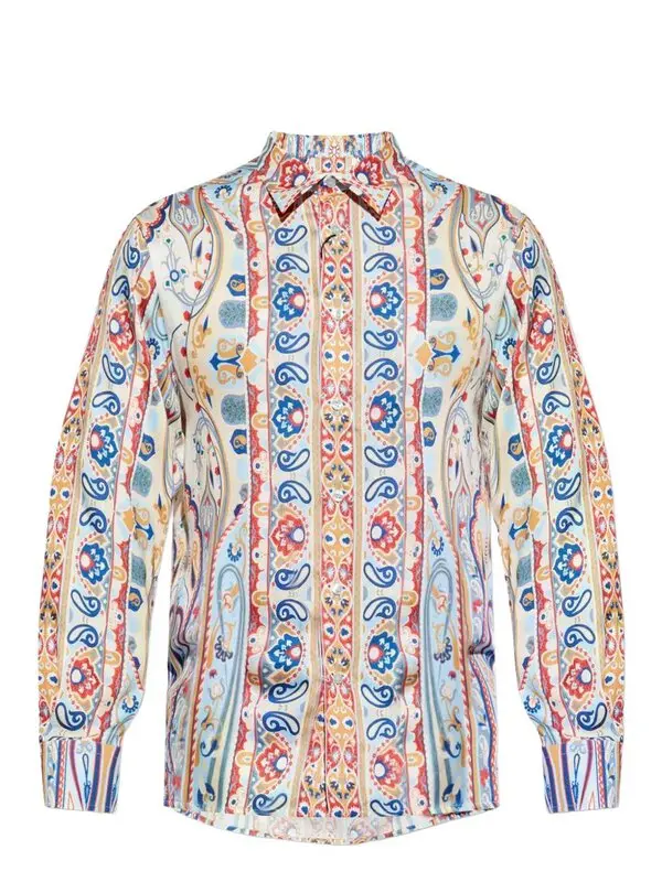Etro Paisley-print Shirt - Blue