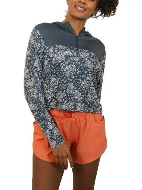 NANI Quarter Zip Sunshade - Wild Flower