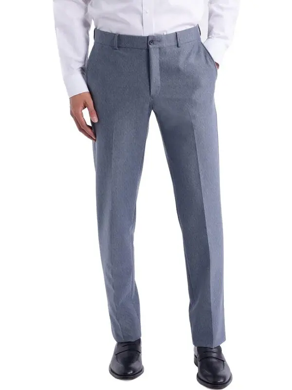 Berle Straight Leg Trousers - Grey