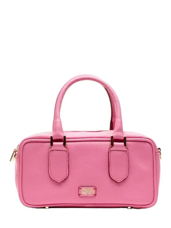 FRANCES VALENTINE Paulie Leather Satchel - Pink