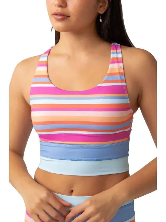 NANI Cut Back Crop Swim Top - Alany