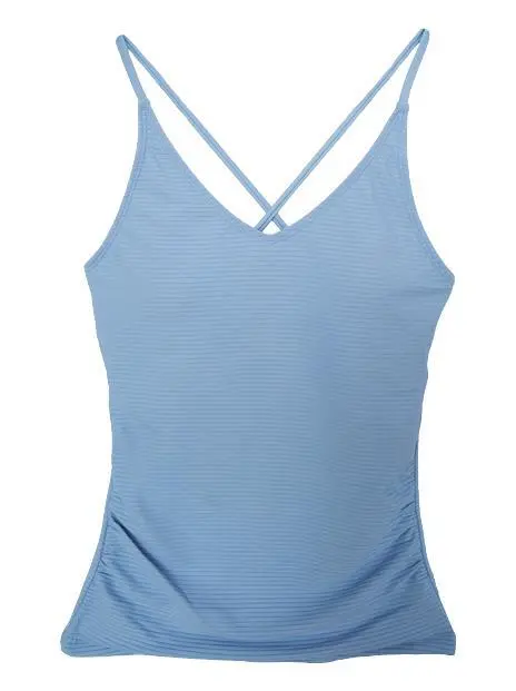 NANI Flat Rib V-neck Tankini - Celeste
